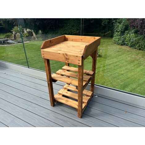 Deluxe Davenport Utility/Barbecue Regular Table - Timber - L50 x W54 x ...