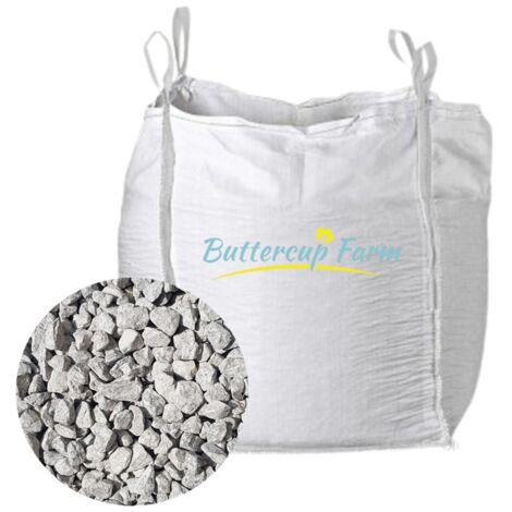 20mm Pearl Grey (limestone 20mm) - Premium Aggregate Bulk Bag - 850 Kilos