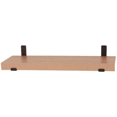 Jackson 80 cm Chunky Shelf with Sit on Brackets - Metal - L20 x W80 x ...