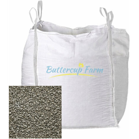 Grey Limestone Chippings - 10-20mm - Premium Aggregate Bulk Bag - 850 kilos