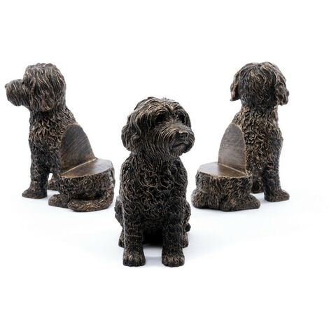 Cockapoo Plant Pot Feet - Set of 3 - L5.5 x W8 x H10 cm