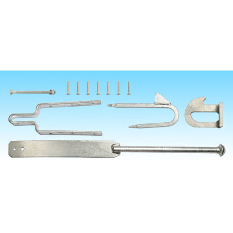 Evington Farm/Field Style 5 Bar Gate Spring Fastener Set - Galvanised