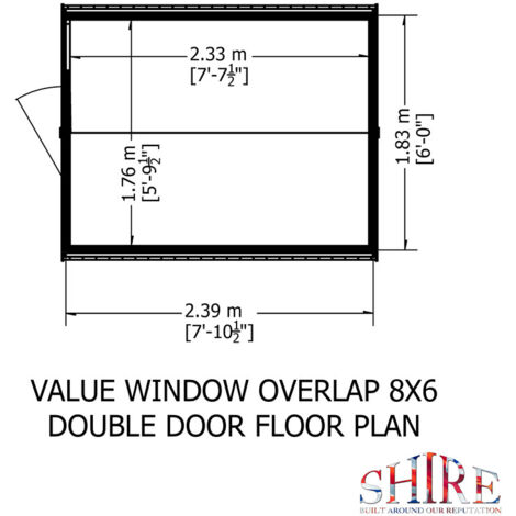 Overlap 8 x 6 DD Value With Window