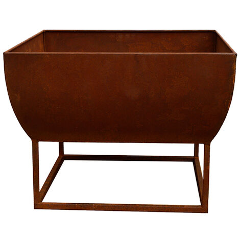 Outdoor Windermere Iron Firebowl - Metal - L50 x W50 x H36 cm - Rust