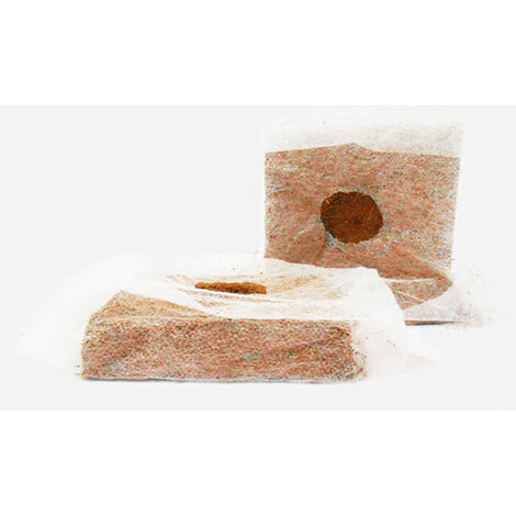 Coir Growcubes - Pack of 30 - Coir Fibre - L10 x W10 cm