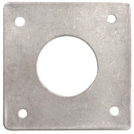 Hole Plates for Bird Boxes - Pack of 10 - Stainless Steel - 2.8 cm ...