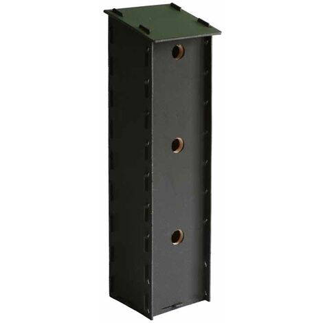 Eco Sparrow Tower - Recycled LDPE Plastic/Wood - L17 x W17 x H65 cm