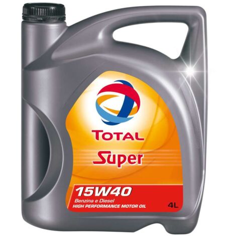 OLIO TOTAL SUPER 15W - 40 LT. 4