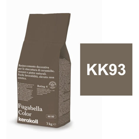Kerakoll FUGABELLA COLOR KK93 resina stucco piastrelle mosaici marmi 3 KG