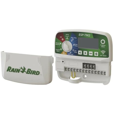 Programador Rain Bird de riego de 6 Estaciones - Controlador ESP-TM2I ...