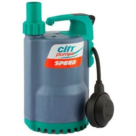 Bomba achique sumergible SPEED-MOP 0,5CV 6mts 4800 l/h Altura media 6 ...