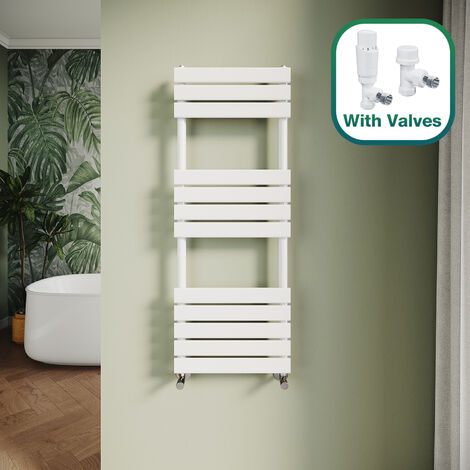ELEGANT Modern Central Heating Towel Radiator Bathroom Flat Panel ...