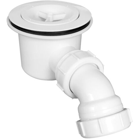 ELEGANT 90mm Shower Waste Trap, Fast Flow and Easy Clean Shower ...