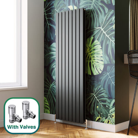 ELEGANT 1800 x 608 mm Anthracite Modern Tall Bar Radiator Efficient ...
