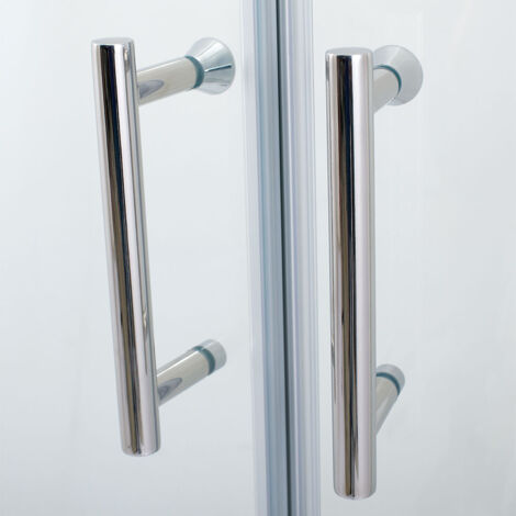 ELEGANT 1000 x 800 mm Walk in Right Quadrant Shower Cabin Sliding ...