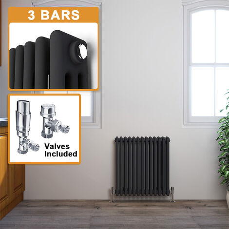 ELEGANT 600 x 605 mm Traditional Designer Horizontal Radiator ...