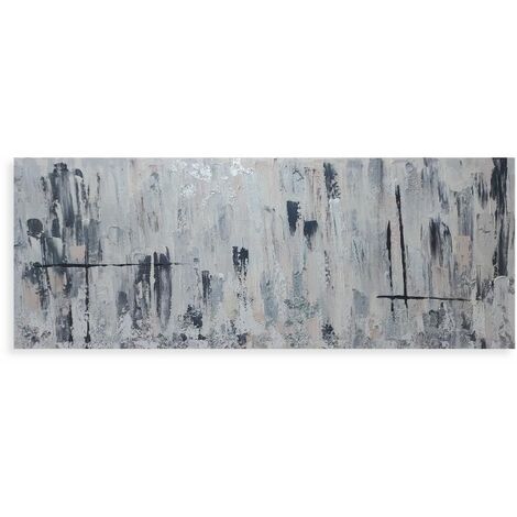 Cuadro artesanal rectangular Tiempo 150x60