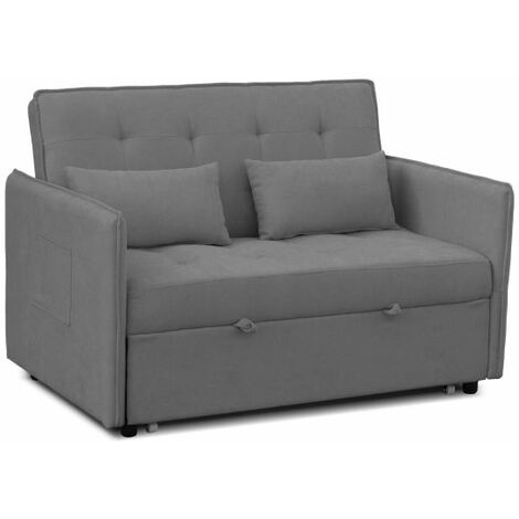 Sofá cama Nasya Gris (ancho) x 96cm (alto)