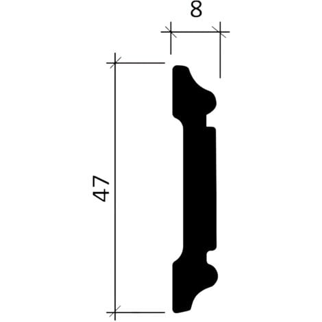 Wand- und Friesleiste PROFHOME 151384 Stuckleiste Zierleiste ...