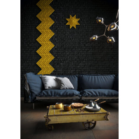 Rosette Profhome 157501 Deckenplatte Zierelement 3D Wandpaneel ...