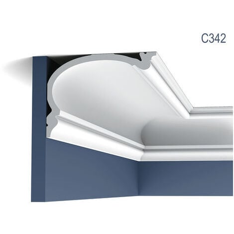 Cornici Soffitto e Parete aspetto stucco decorativo Cornicione Orac Decor C342 LUXXUS