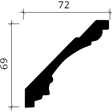 Cornice Moulding 150189 Profhome Decorative Moulding Crown Moulding ...