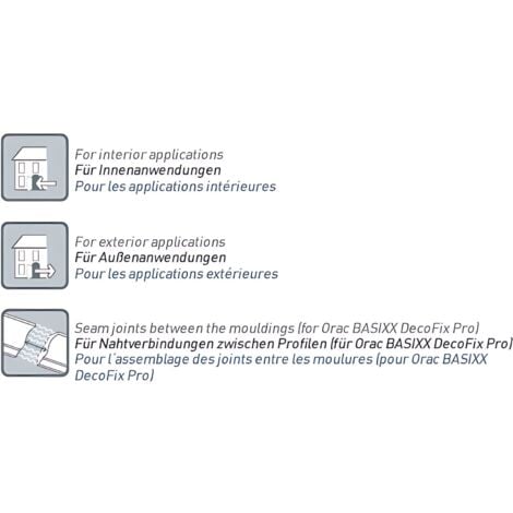 DecoFix Ultra Installation adhesive 270 ml polyurethane-based glue Orac ...