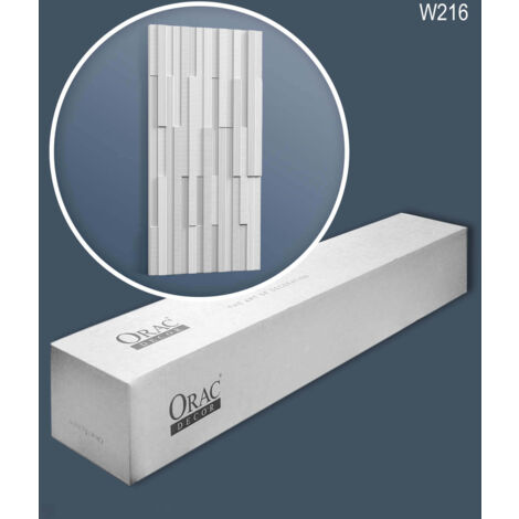 Orac Decor W216-box MATRIX 1 Box 8 pieces 3d wall panel Wall paneling ...