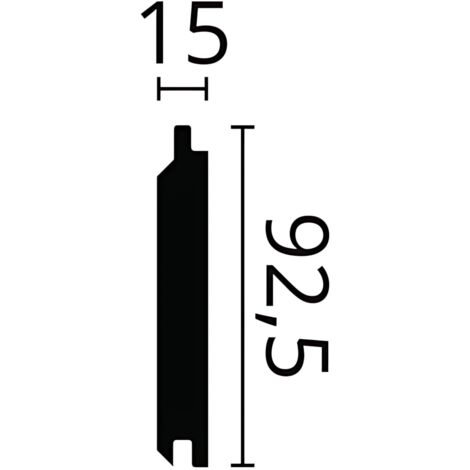 NMC WG2-box WALLSTYL Noel Marquet 1 Box 8 pieces 3d wall panel contemporary design white 1,84 m2