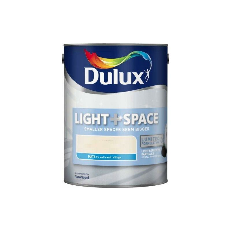 Dulux Retail Matt Light & Space Colours - Lemon Spirit - 2.5L