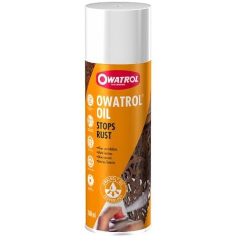 Owatrol Oil Colourless Multi-Purpose Rust Inhibitor - 300ml Aerosol