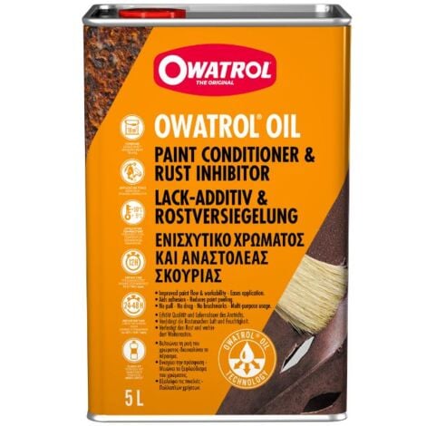 Owatrol Oil Colourless Multi-Purpose Rust Inhibitor - 5 Litre