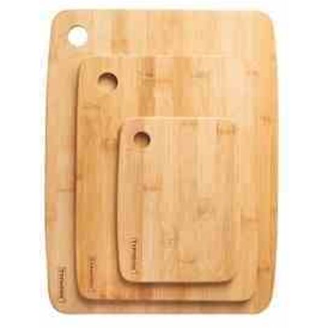 Typhoon Essentials Wood Chopping Boards - Set of 3