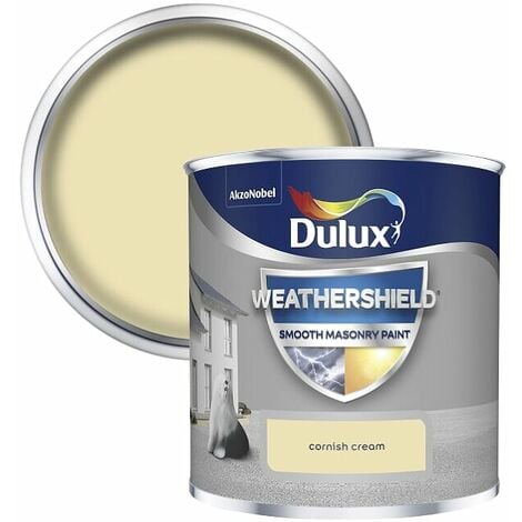Dulux All Weather Protection Smooth Masonry - 250ml - Cornish Cream