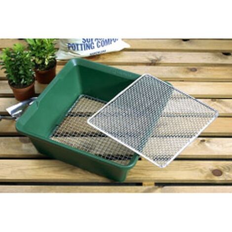 Garden Sieve Riddle Garland '2 in 1' Sieve Green Made From Tough ...