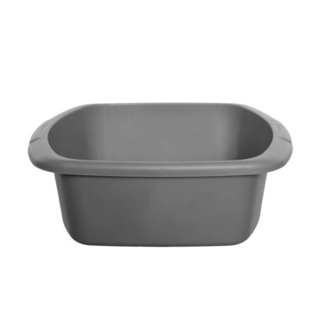 Whitefurze Small Rectangular Bowl Silver Washing Up Bowl Brand New Fast ...