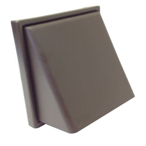 Manrose Cowl Vent - 4" Extractor Fan Cover - Brown
