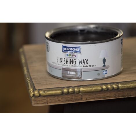 Johnstones Revive Furniture Finishing Wax - Sepia - 500ml