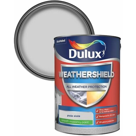 Dulux All Weather Protection Smooth Masonry - 5L - Pale Slate