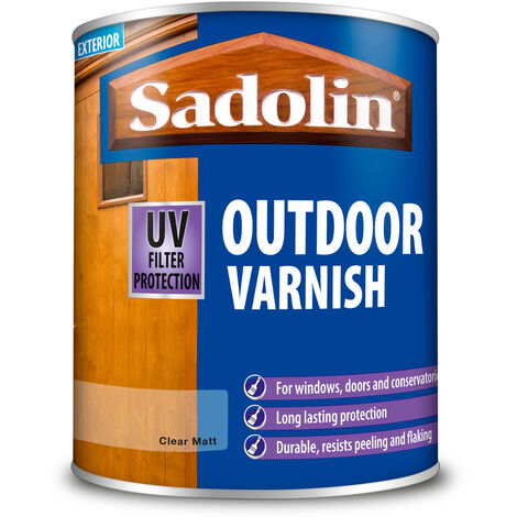 Sadolin Outdoor Varnish - Matt - 750ml