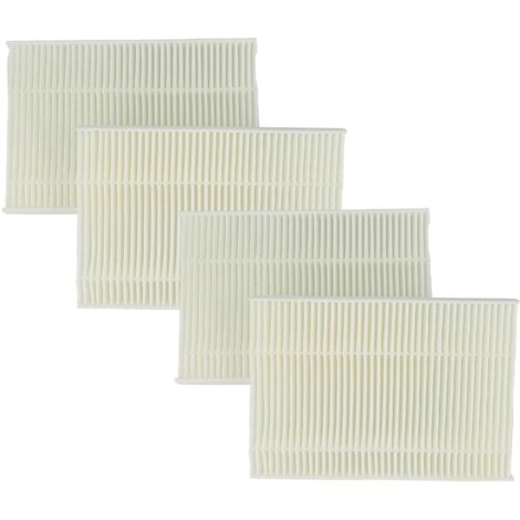 vhbw 4x filtro antipolline compatibile con Bosch Exclusiv WTL150 WTL150NL/01, WTL150 WTL150FF/02 ...