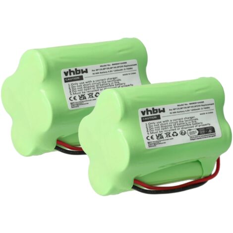 vhbw 2x batteria compatibile con Icom IC-W32A, IC-Z1A, IC-W31A, IC-T7A ...