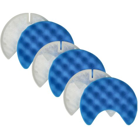 vhbw 6x filtro compatibile con Samsung Navibot SC8400, SC8410, SC8460 ...