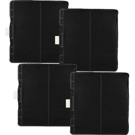 vhbw 4x filtro a carboni attivi compatibile con Neff D76S45N0/02, D76S45N0/03, D76S45N0GB/01 ...