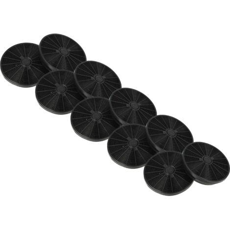 vhbw 10x Filtro a carboni attivi compatibile con Candy CCE16X, CCE119X ...