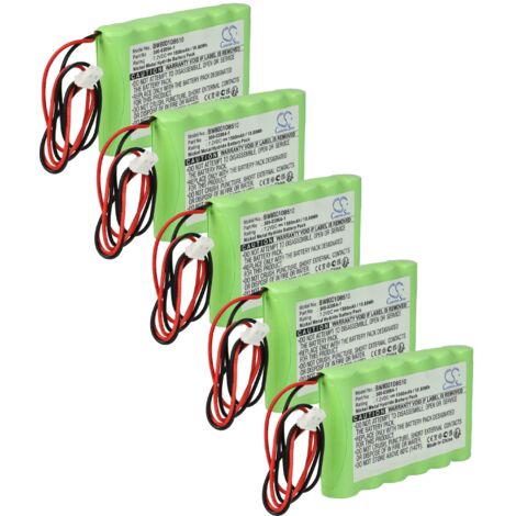 vhbw 5x batteria compatibile con Honeywell Lyric Keypad LKP500-EN ...