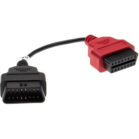 vhbw adattatore OBD2 A2 da OBD1 16-pin a OBD2 16-pin compatibile con ...