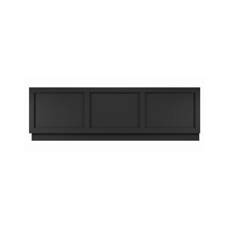 Bayswater Matt Black MDF Bath Front Panel 560mm H x 1800mm W
