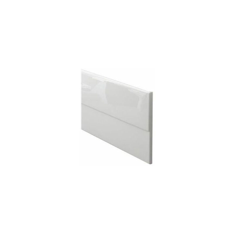 Vitra Economy End Bath Panel 515mm H x 700mm W - White