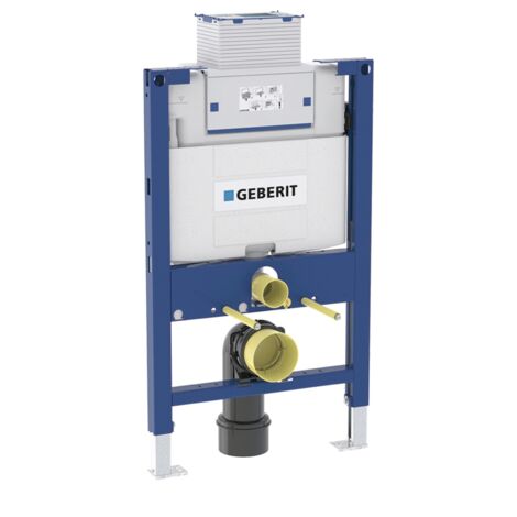 Geberit Duofix 820mm Wall Hung WC Toilet Frame With 120mm Omega Cistern ...